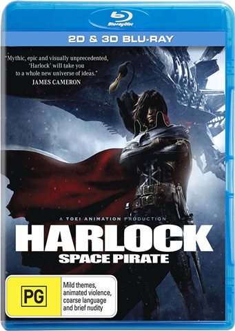 Space Pirate Captain Harlock 3D+BR - CeX (AU): - Buy, Sell, Donate